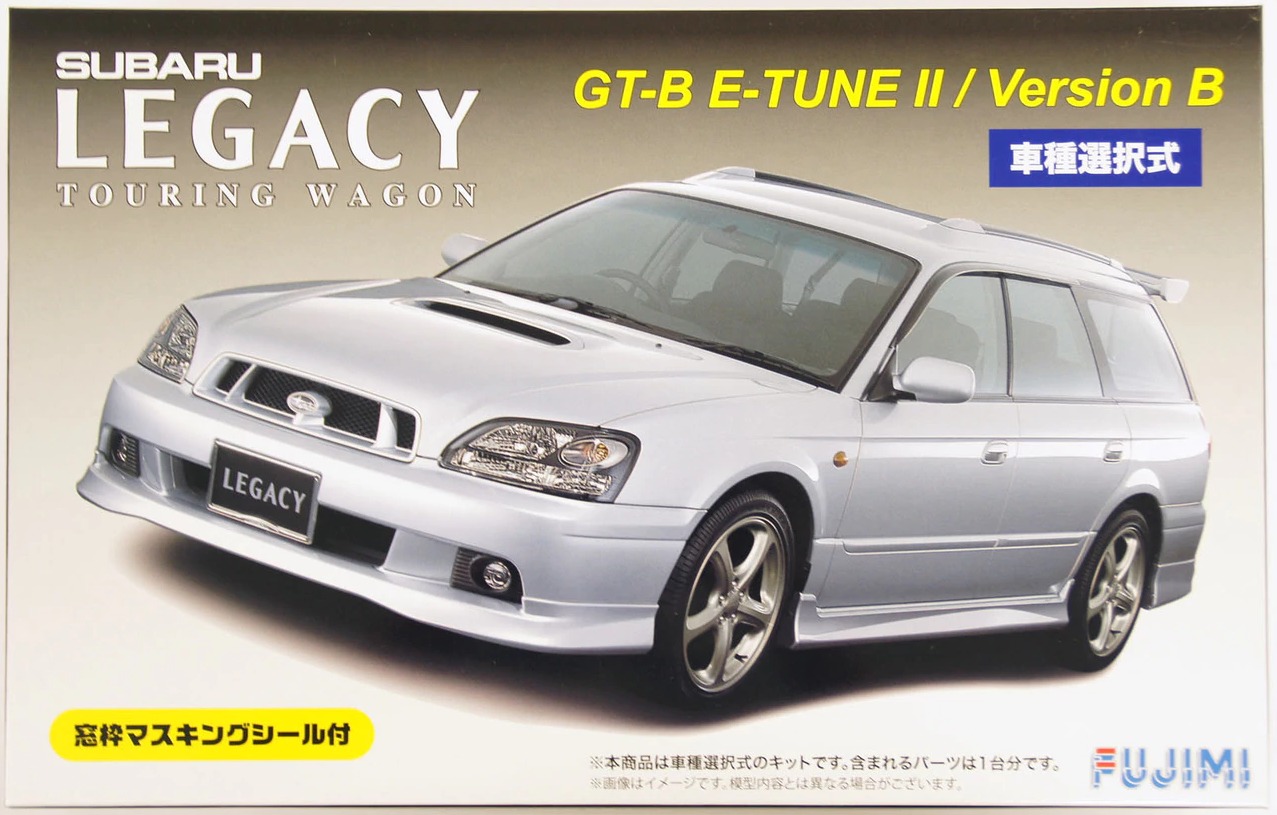 1/24 Subaru Legacy Touring Wagon - Model Kit | at Mighty Ape NZ