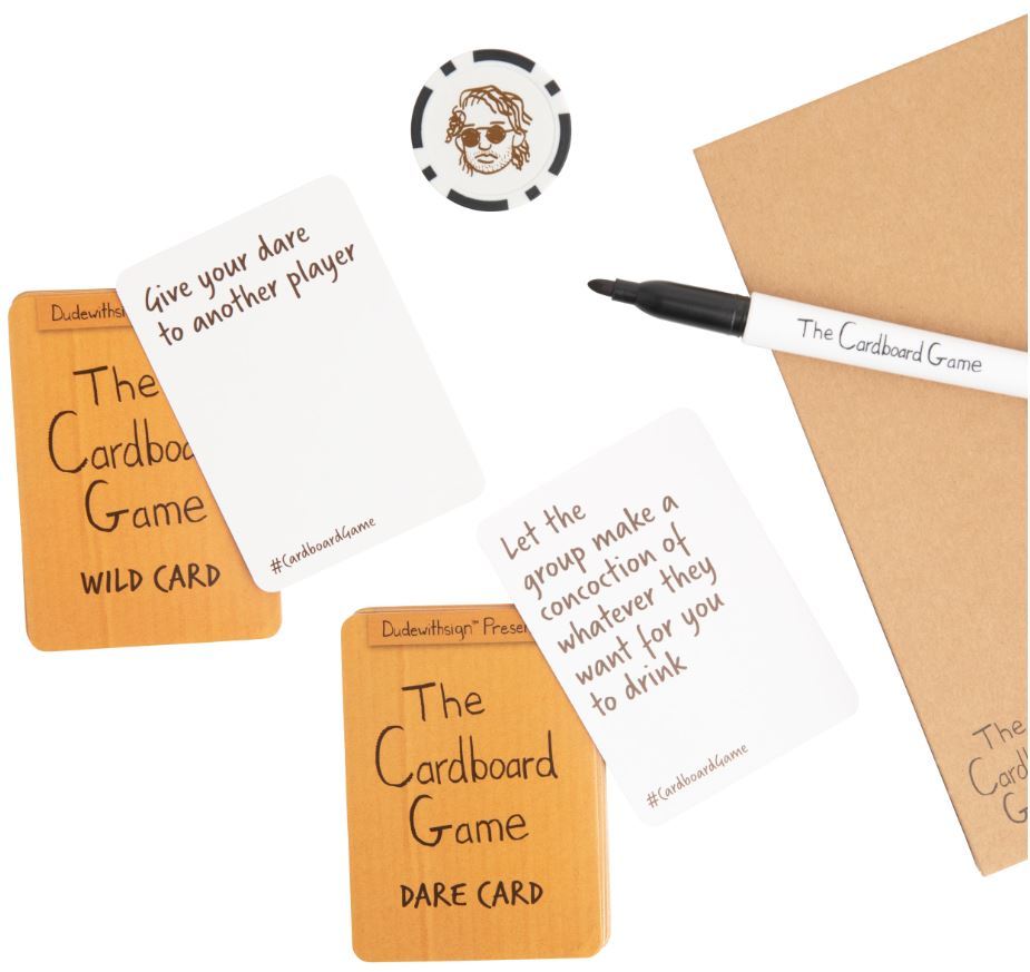 Dudewithsign Presents the Cardboard Game | Board Game | at Mighty Ape NZ