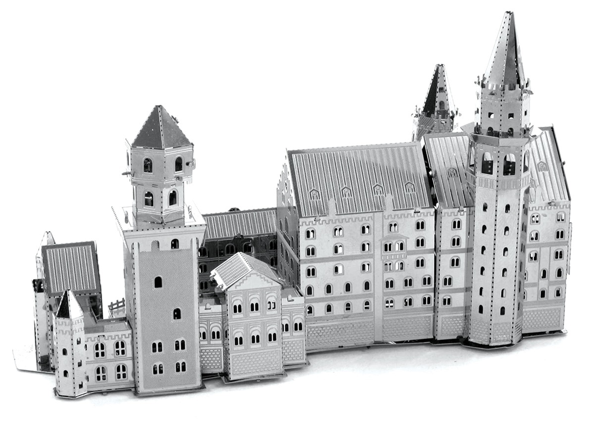 Metal Earth: Neuschwanstein Castle - Model Kit Images at Mighty Ape NZ