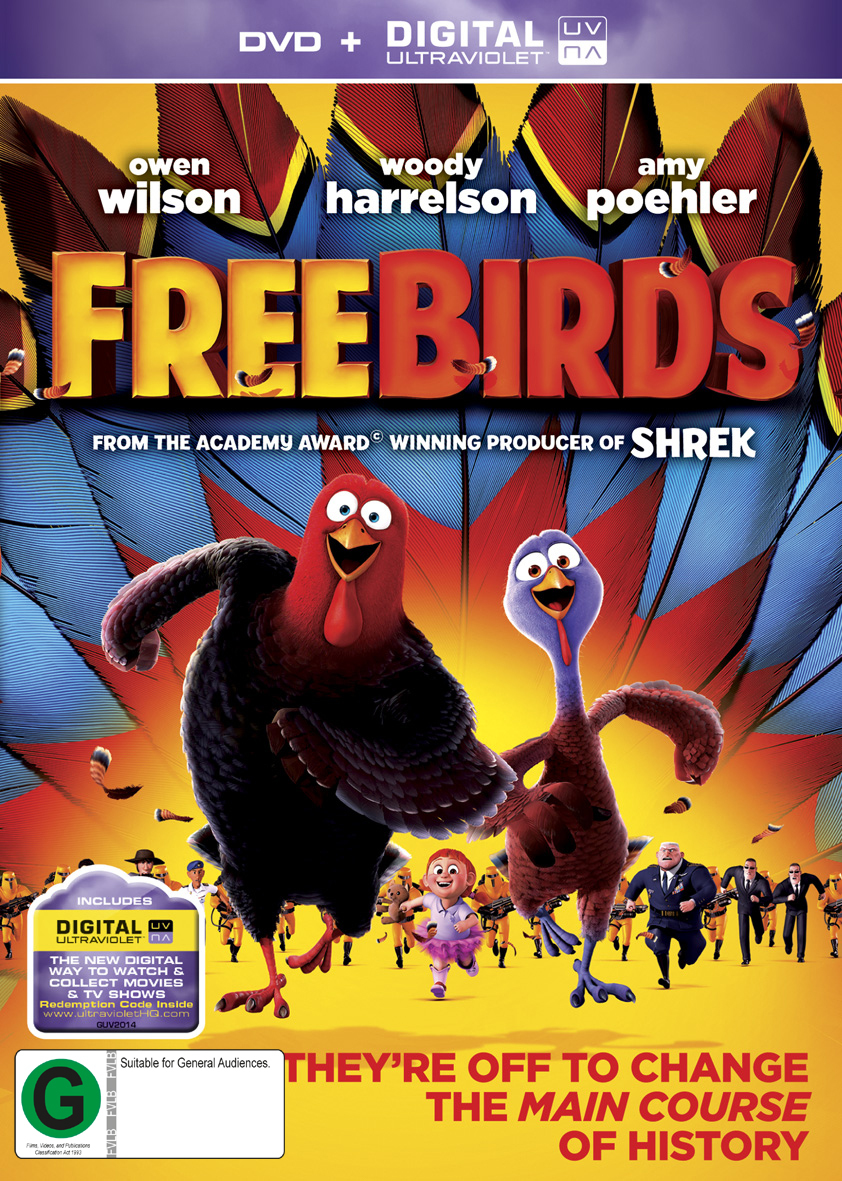 Free Birds Dvd Cover