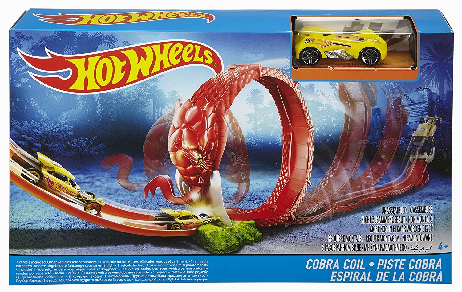 Buy Hot Wheels: Cobra Coil Play Set at Mighty Ape NZ