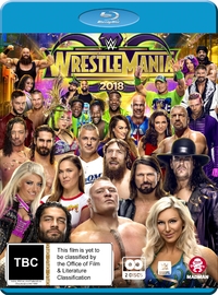 WWE: Wrestlemania 34 | Blu-ray | Buy Now | at Mighty Ape NZ