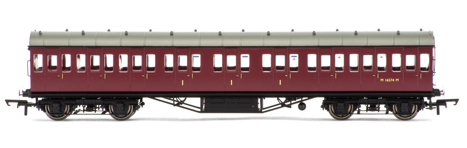 LMS Non-Corridor 57' Composite Coach BR Maroon | at Mighty Ape NZ