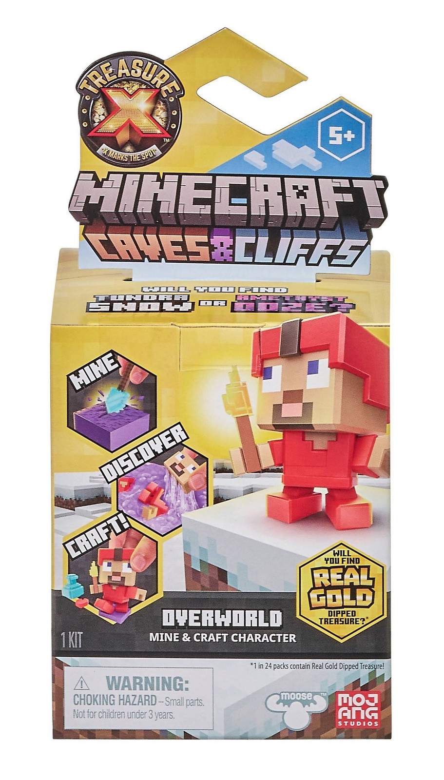 Buy Treasure X: Minecraft Caves & Cliffs - Single Pack at Mighty Ape NZ