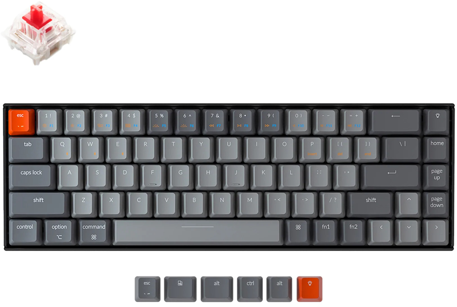 Keychron K6 Wireless Mechanical Keyboard | at Mighty Ape NZ