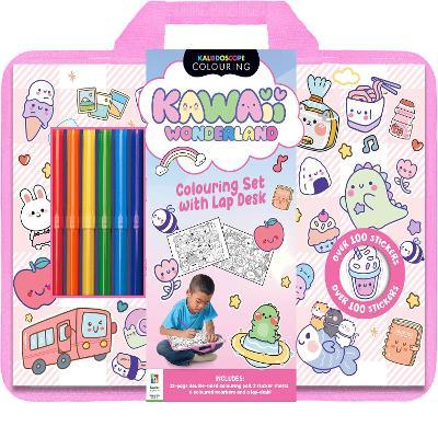 Kawaii Wonderland Colouring Set with Lap Desk | Hinkler Pty Ltd Book ...