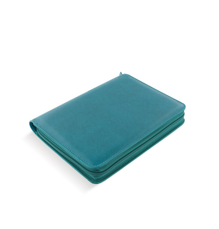 Filofax: Saffiano Zip Small Tablet Case - Aqua | at Mighty Ape NZ
