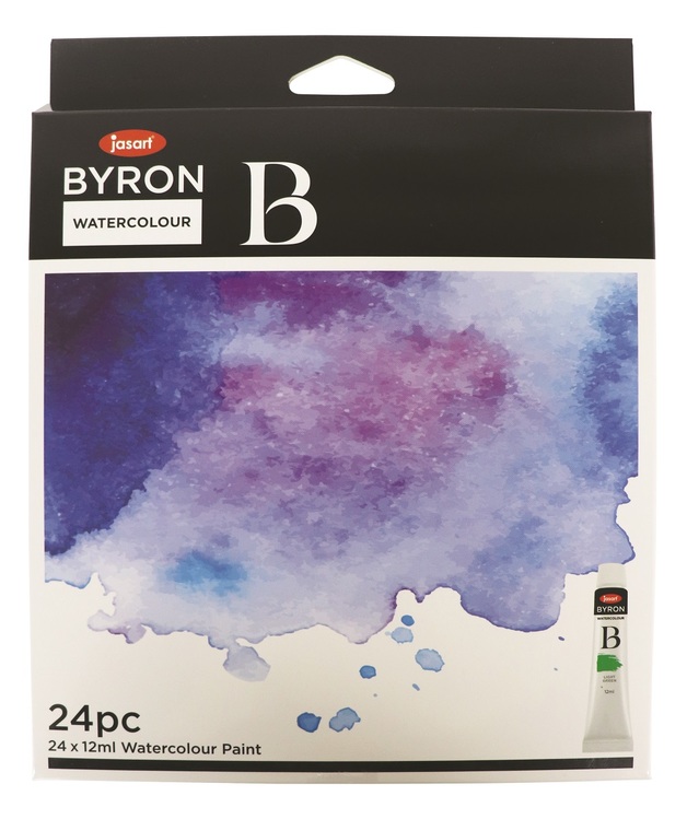Buy Byron Watercolour Paint - 12ml at Mighty Ape NZ