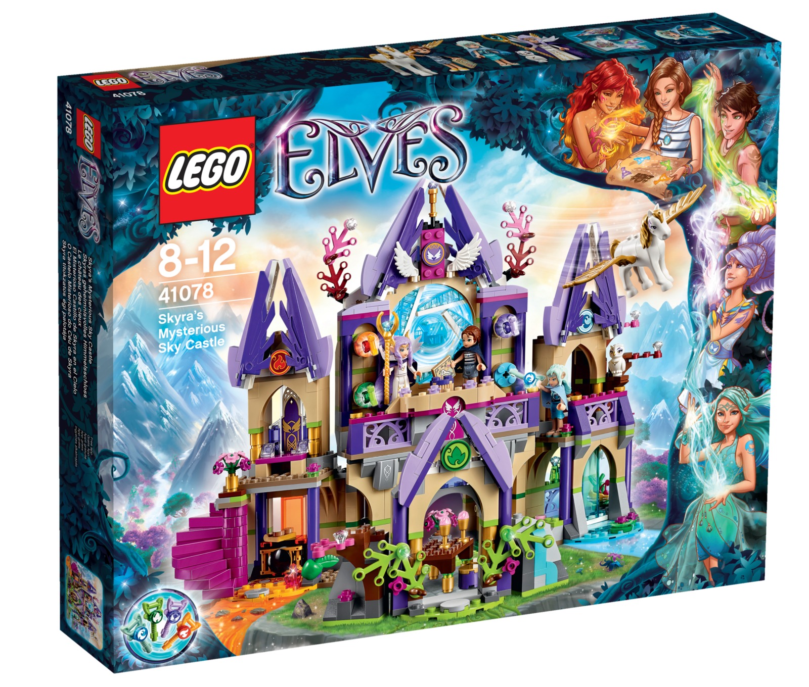 Buy LEGO Elves: Skyra’s Mysterious Sky Castle (41078) at Mighty Ape NZ