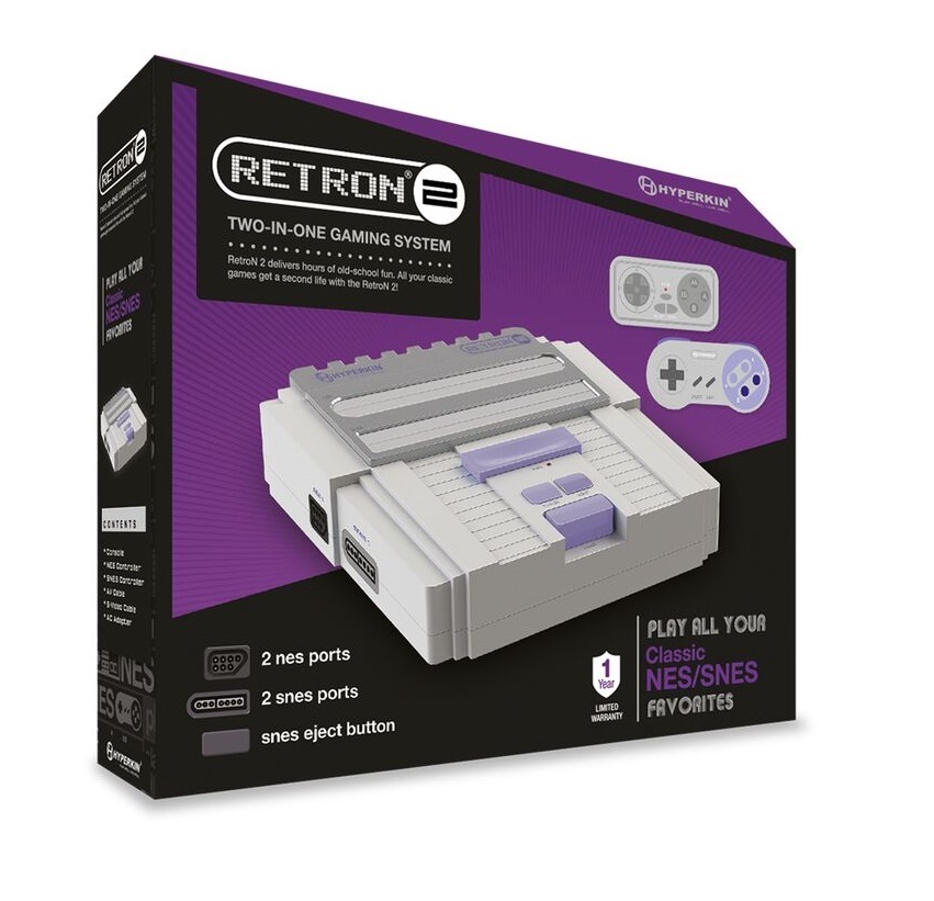 Hyperkin Retron 2 Gaming Console - Grey | | Buy Now | at Mighty Ape NZ