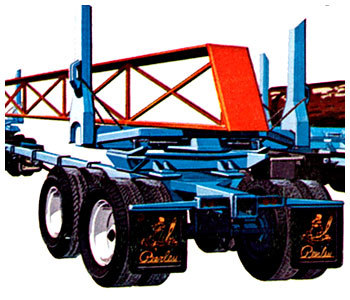 AMT Peerless Logging Trailer 1/25 Model Kit | at Mighty Ape NZ