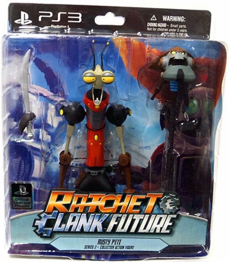 Ratchet and Clank Action Figure Pack - Rusty Pete (series 2) Images at ...