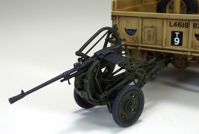 Tamiya British L.R.D.G. Command Car & Breda 20mm AA Gun 1/35 Model Kit ...