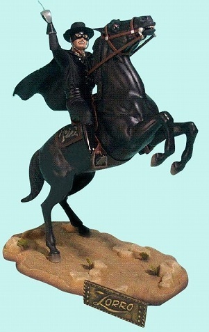 Zorro on Horse 1:12 Scale Model Kit | at Mighty Ape NZ