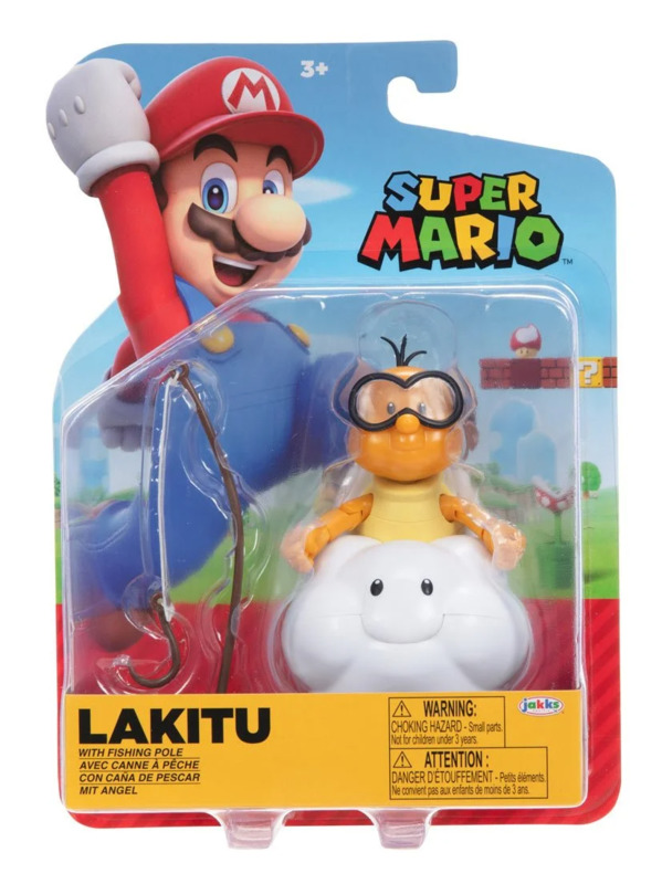 Buy Super Mario: Fishing Lakitu - Basic Figure at Mighty Ape NZ