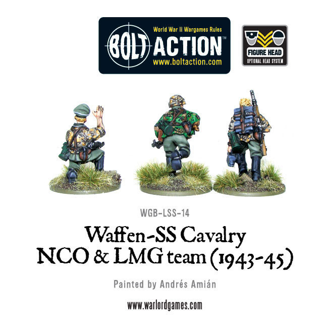 Waffen SS Cavalry NCO & LMG Team (1942-45) | at Mighty Ape NZ