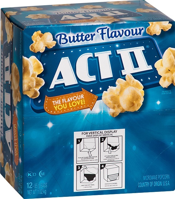 ACT II: Butter 85g (12 Pack) | at Mighty Ape NZ