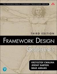 Framework Design Guidelines | Krzysztof Cwalina Book | In-Stock - Buy Now | at Mighty Ape NZ