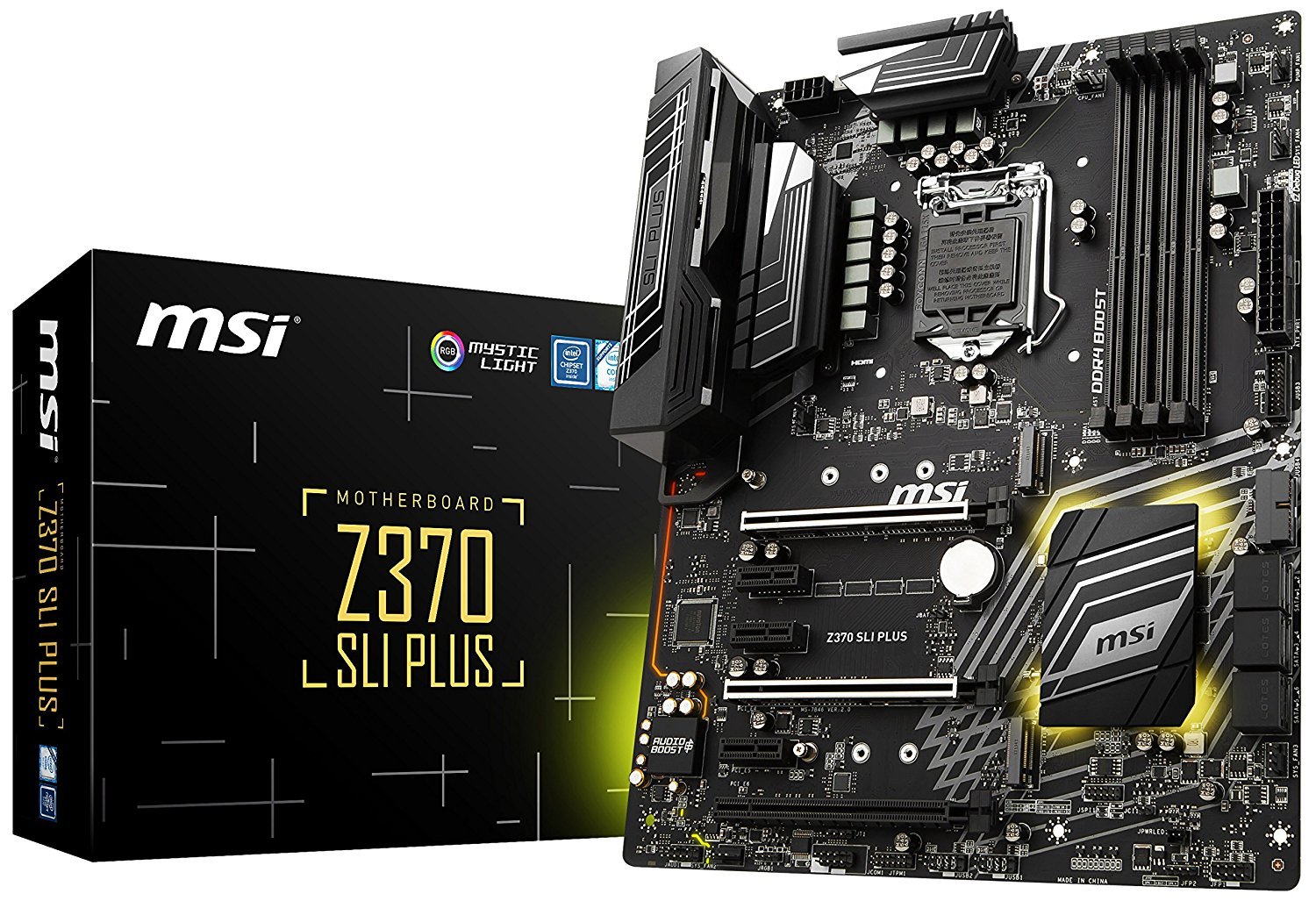 MSI Z370 SLI PLUS Gaming Motherboard | at Mighty Ape NZ