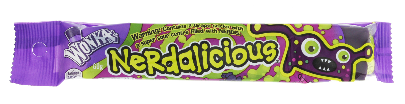 Wonka Nerdalicious 60g x 24 | at Mighty Ape NZ