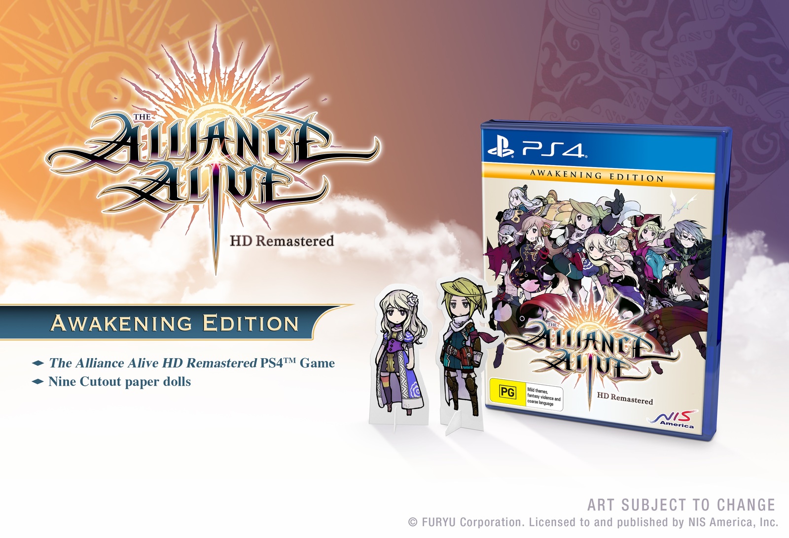 The Alliance Alive HD Remastered | PS4 | Buy Now | at Mighty Ape NZ