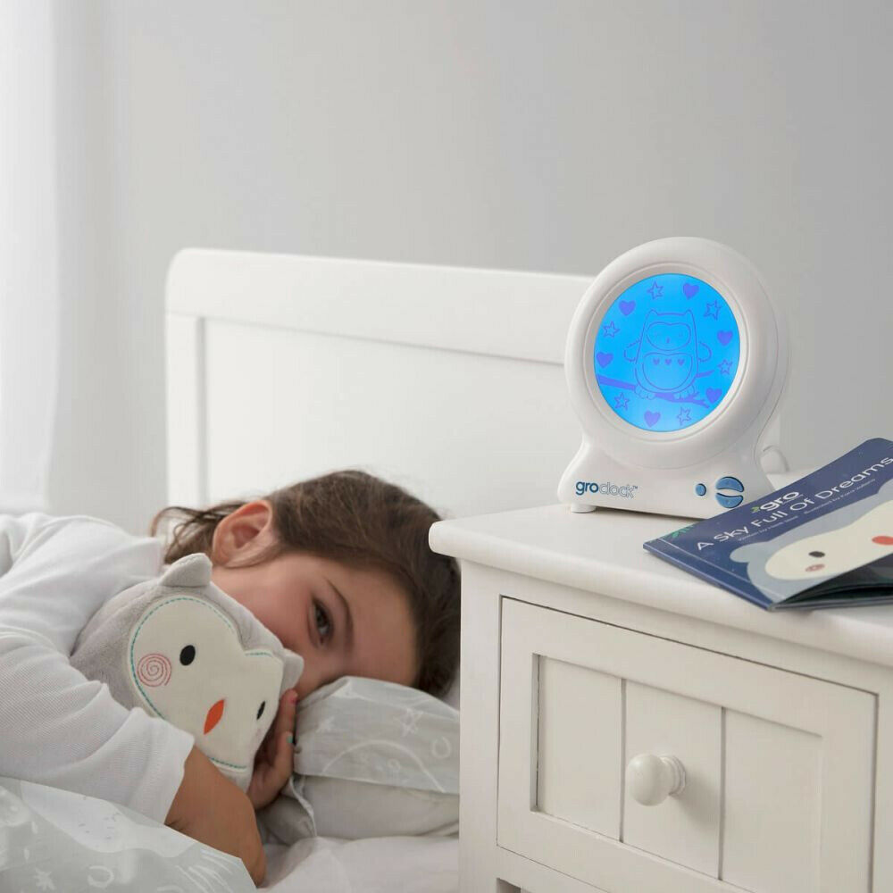 Buy Ollie the Owl Groclock Childrens Sleep Training Clock With Book at ...