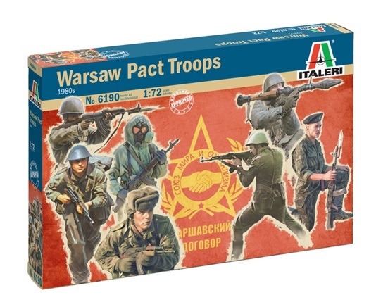 1/72 Warsaw Pact Troops - Model Kit | at Mighty Ape NZ