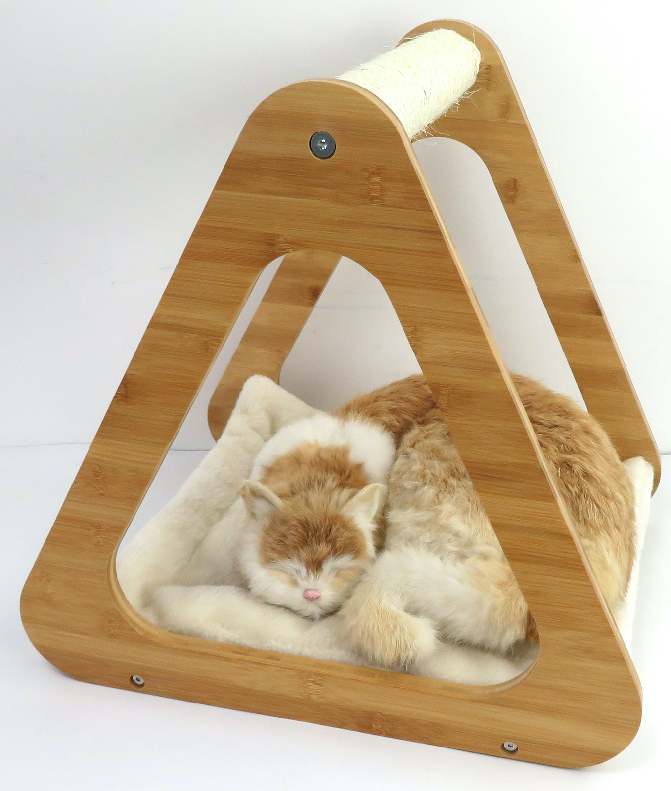 Buy Bamboo Triangle Cat Bed and Enclosure at Mighty Ape NZ