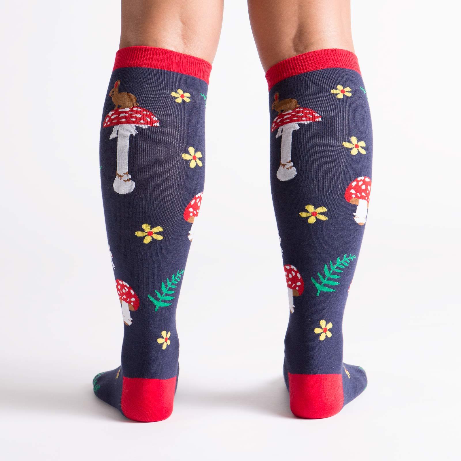 Wonderland Knee High Socks | Women's | at Mighty Ape NZ