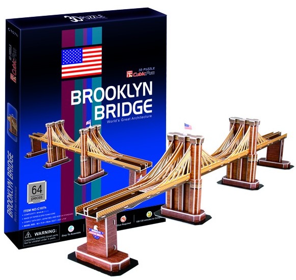 3D Puzzle - Brooklyn Bridge | Board Game | at Mighty Ape NZ