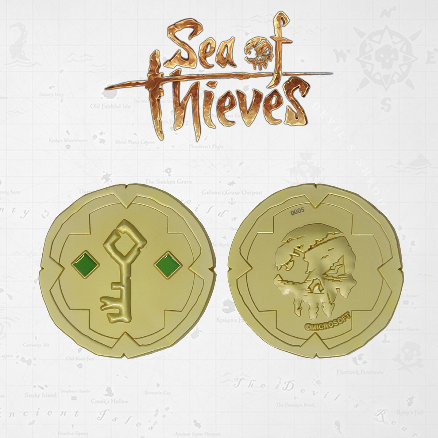 Gold Hoarders Key - Collectable Coin | at Mighty Ape NZ