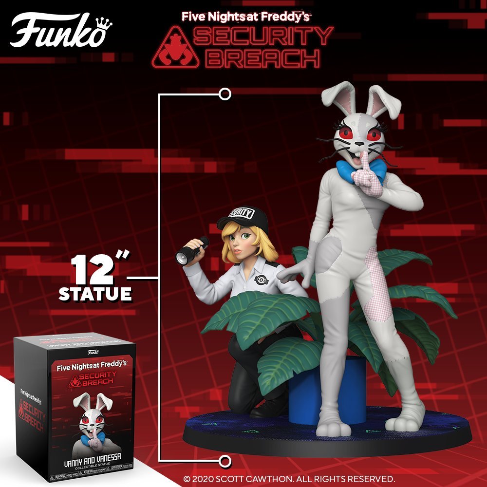 Vanny And Vanessa 12 Vinyl Statue At Mighty Ape Nz