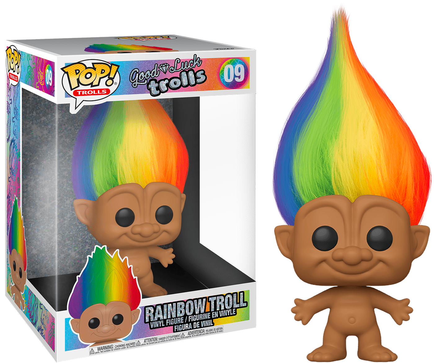 Rainbow Troll - 10" Pop! Vinyl Figure | at Mighty Ape NZ