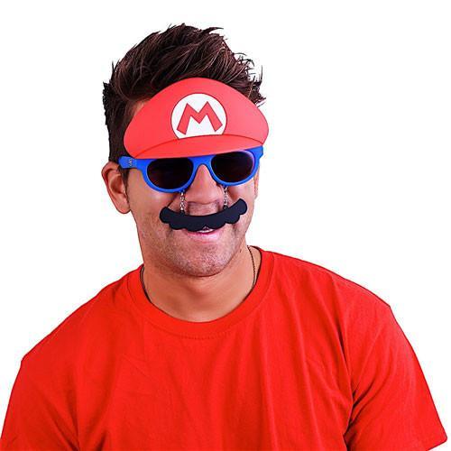 Buy Mario Mustache - Costume Sunglasses at Mighty Ape NZ