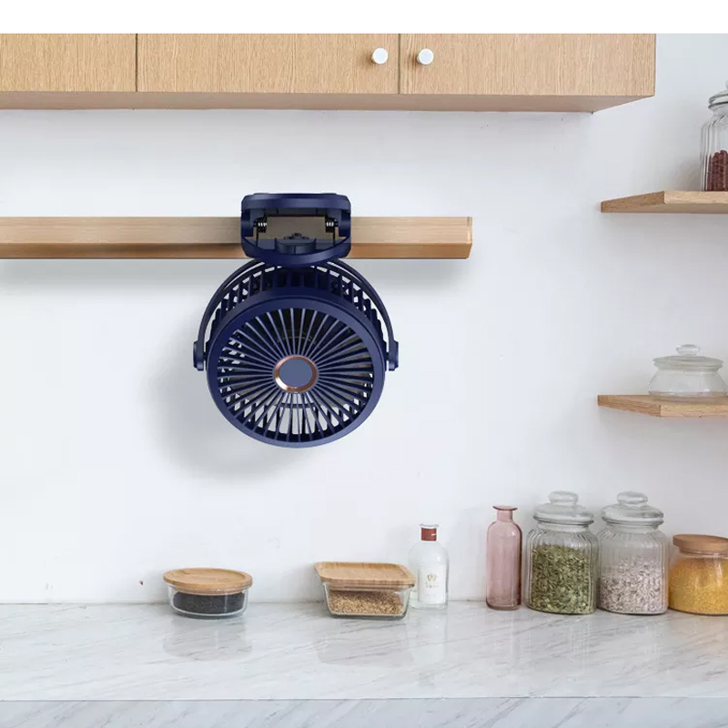 Mini Clip Fan - Dark Blue | at Mighty Ape NZ