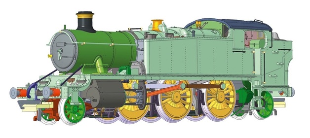 BR, Class 61xx 'Large Prairie' - 2-6-2T, 6145 | at Mighty Ape NZ