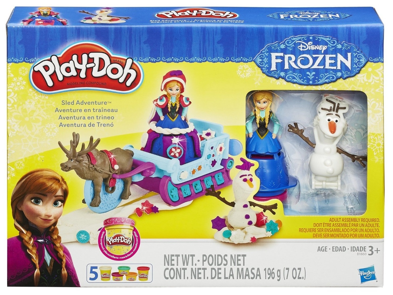 Buy Play-doh Disney's Frozen: Sled Adventure at Mighty Ape NZ