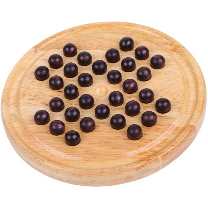 Wooden Solitaire Board Game At Mighty Ape NZ wooden-solitaire-board-game-at-mighty-ape-nz