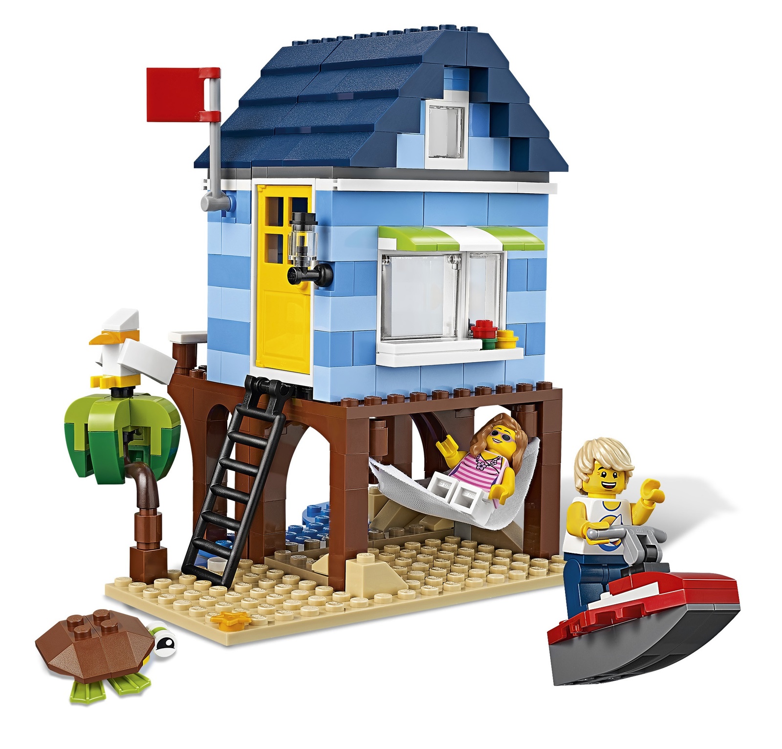 Buy LEGO Creator: Beachside Vacation (31063) at Mighty Ape NZ