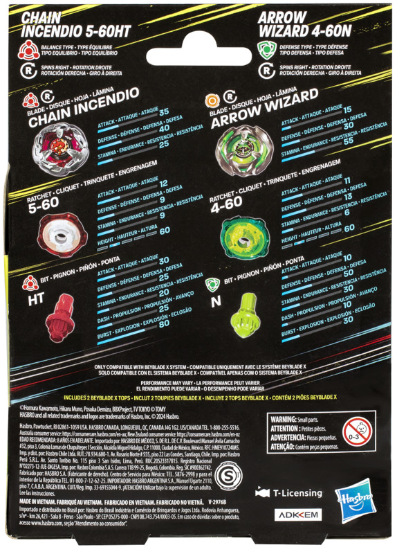 Buy BBX: Chain Incendio 5-60HT & Arrow Wizard 4-60N at Mighty Ape NZ