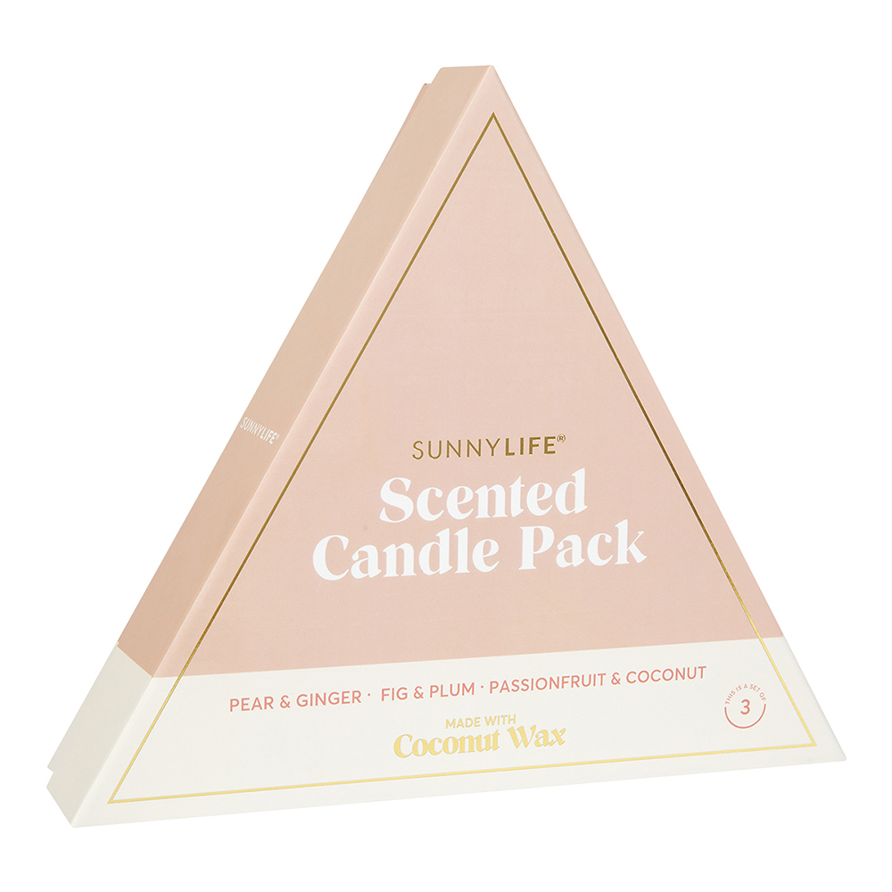 Sunnylife: Scented Candle Pack - 3-Pack | at Mighty Ape NZ