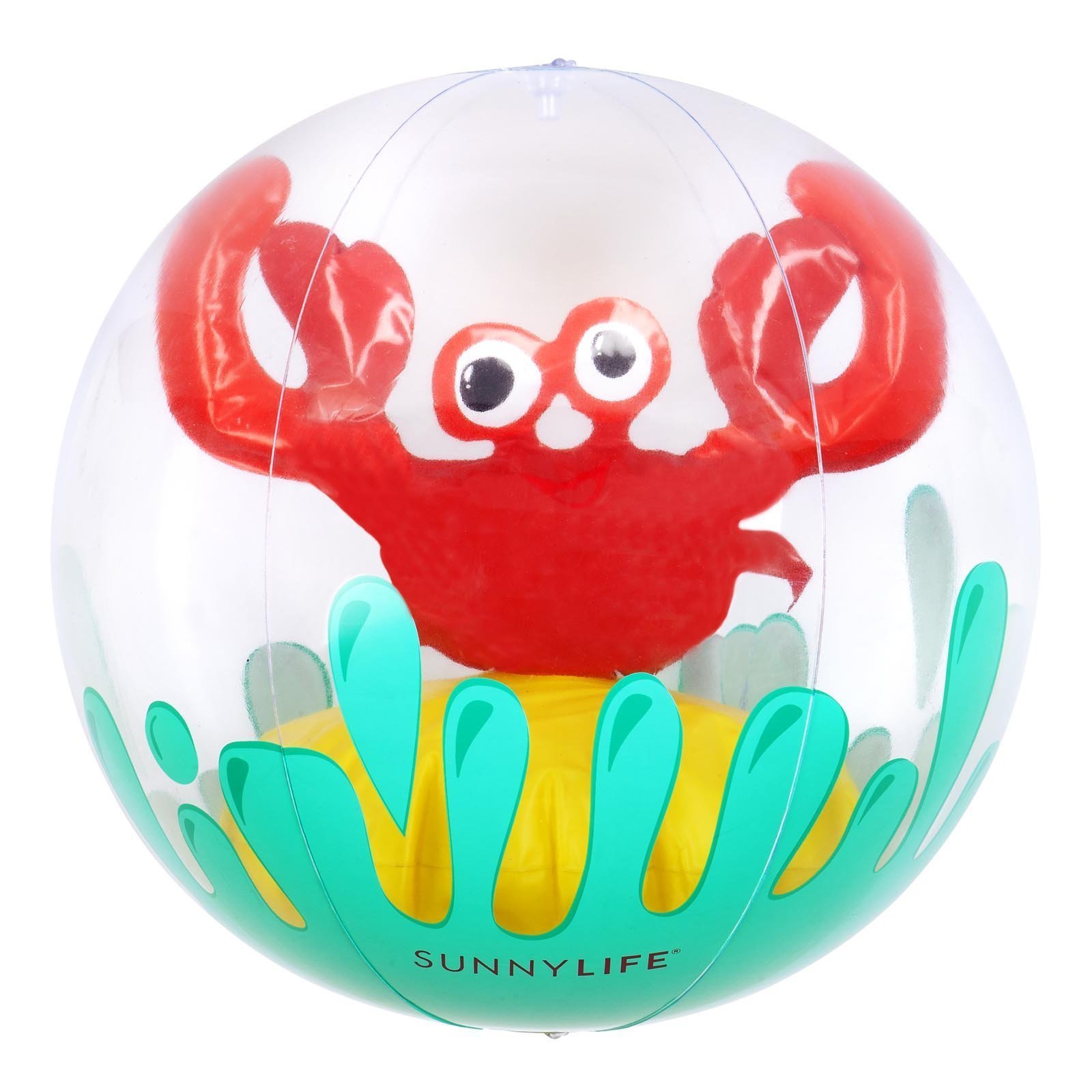 Buy Sunnylife 3D Inflatable Beach Ball - Crabby at Mighty Ape NZ
