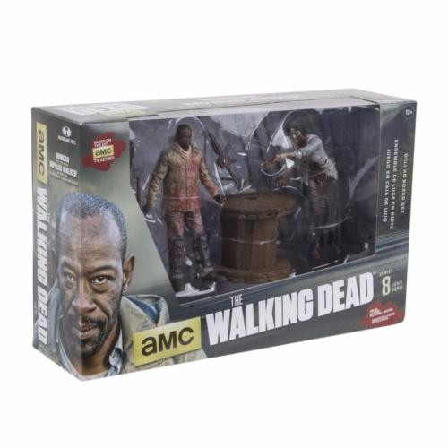 The Walking Dead - 7" Morgan w/ Impaled Walker & Spike Trap Set | at ...