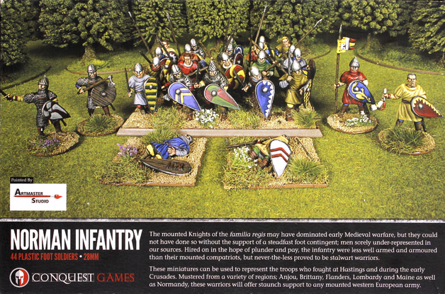 Conquest Games: Norman Infantry | at Mighty Ape NZ