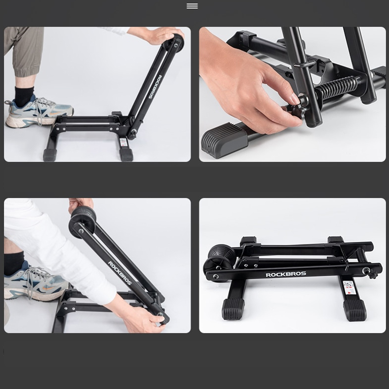 Buy ROCKBROS Foldable Bicycle Stand Rack at Mighty Ape NZ