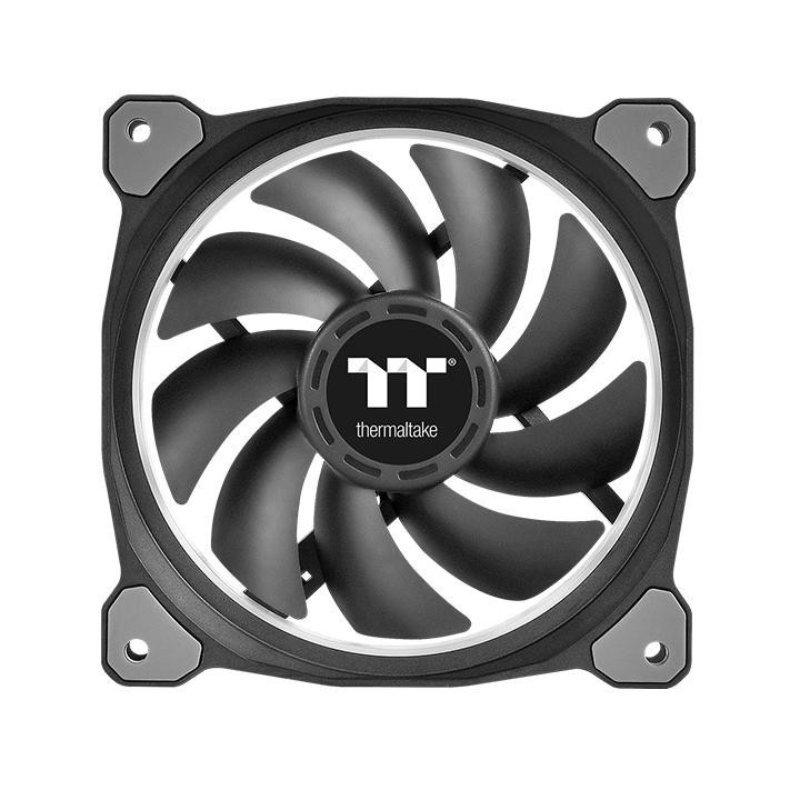 120mm Thermaltake Riing Plus 12 LED RGB Radiator Fan TT Premium Edition ...