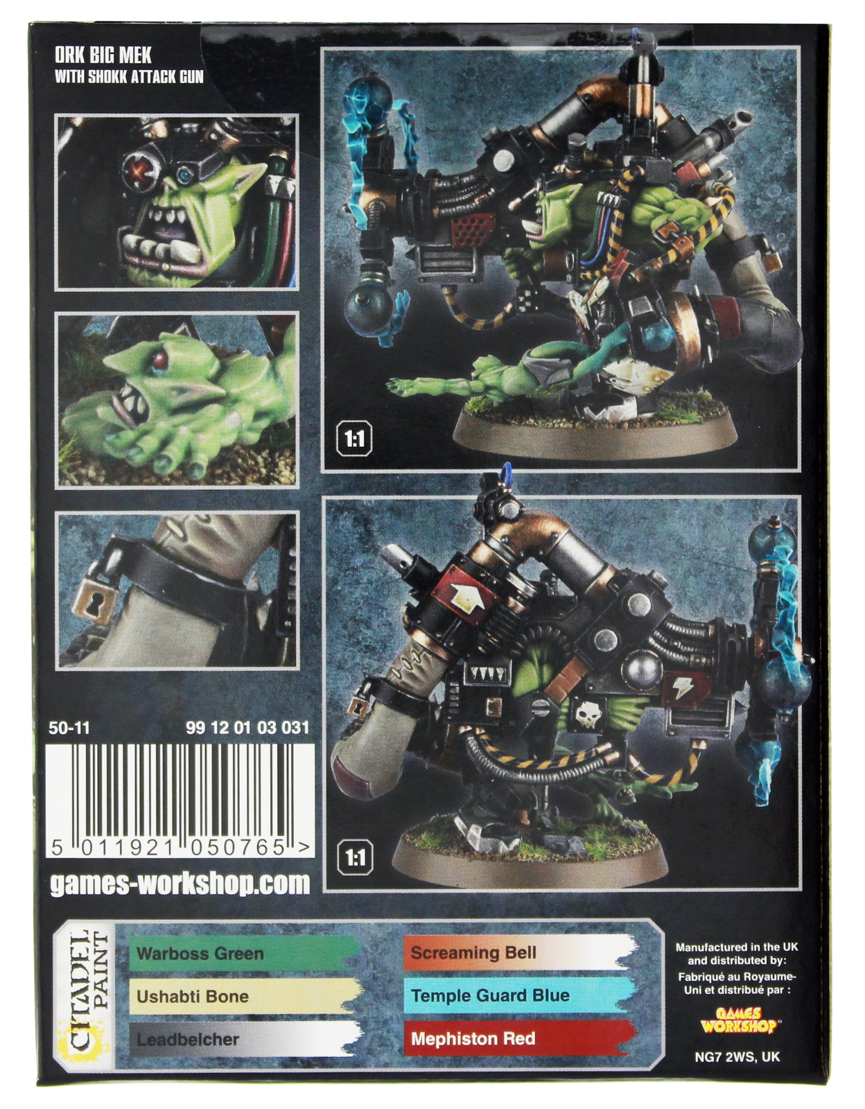 Warhammer 40,000 Ork Big Mek with Shokk Attack Gun | at Mighty Ape NZ