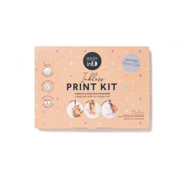 Buy Baby Ink: Inkless Printing Kit - Soft Grey at Mighty Ape NZ