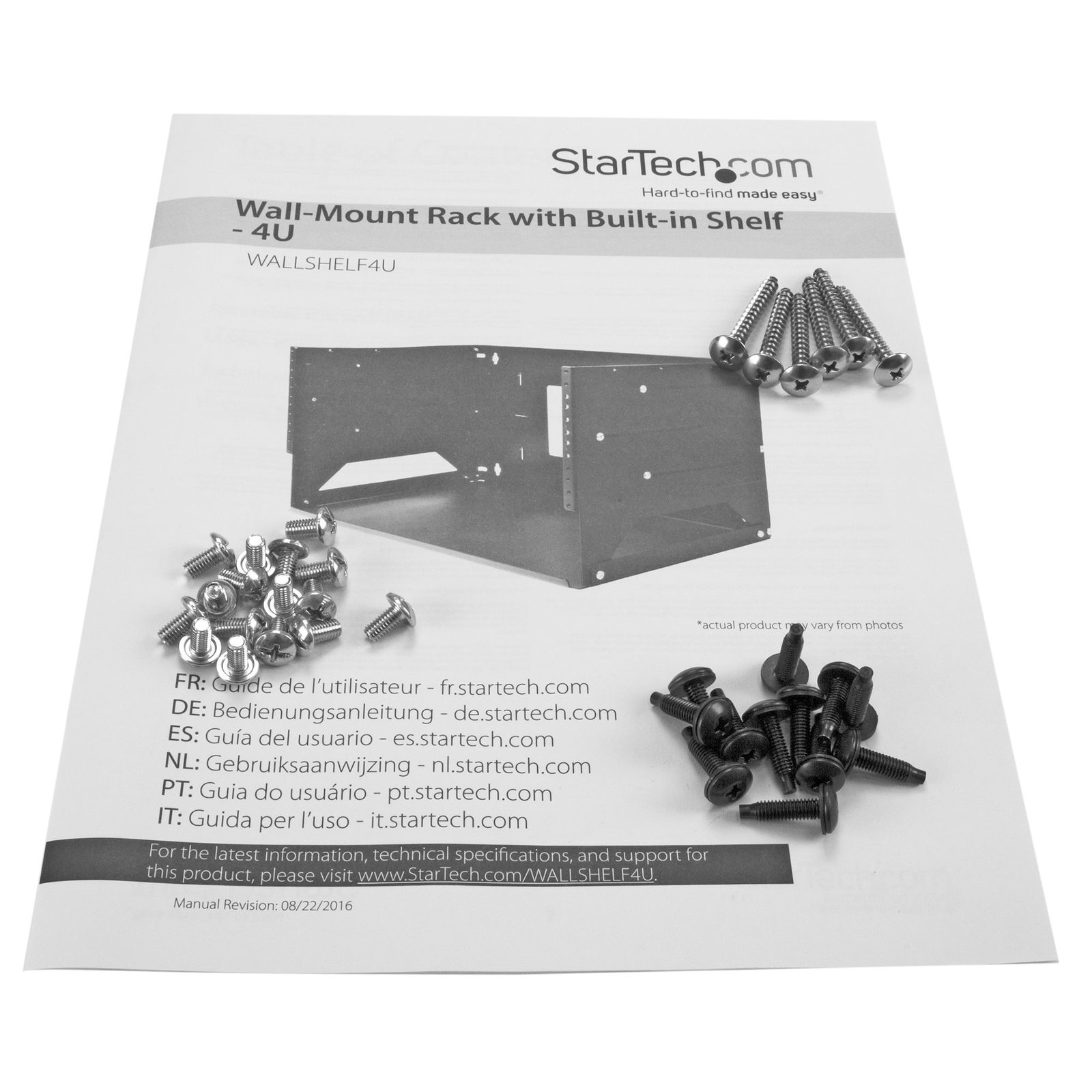 StarTech 4U Wall-Mountable Server Rack | at Mighty Ape NZ