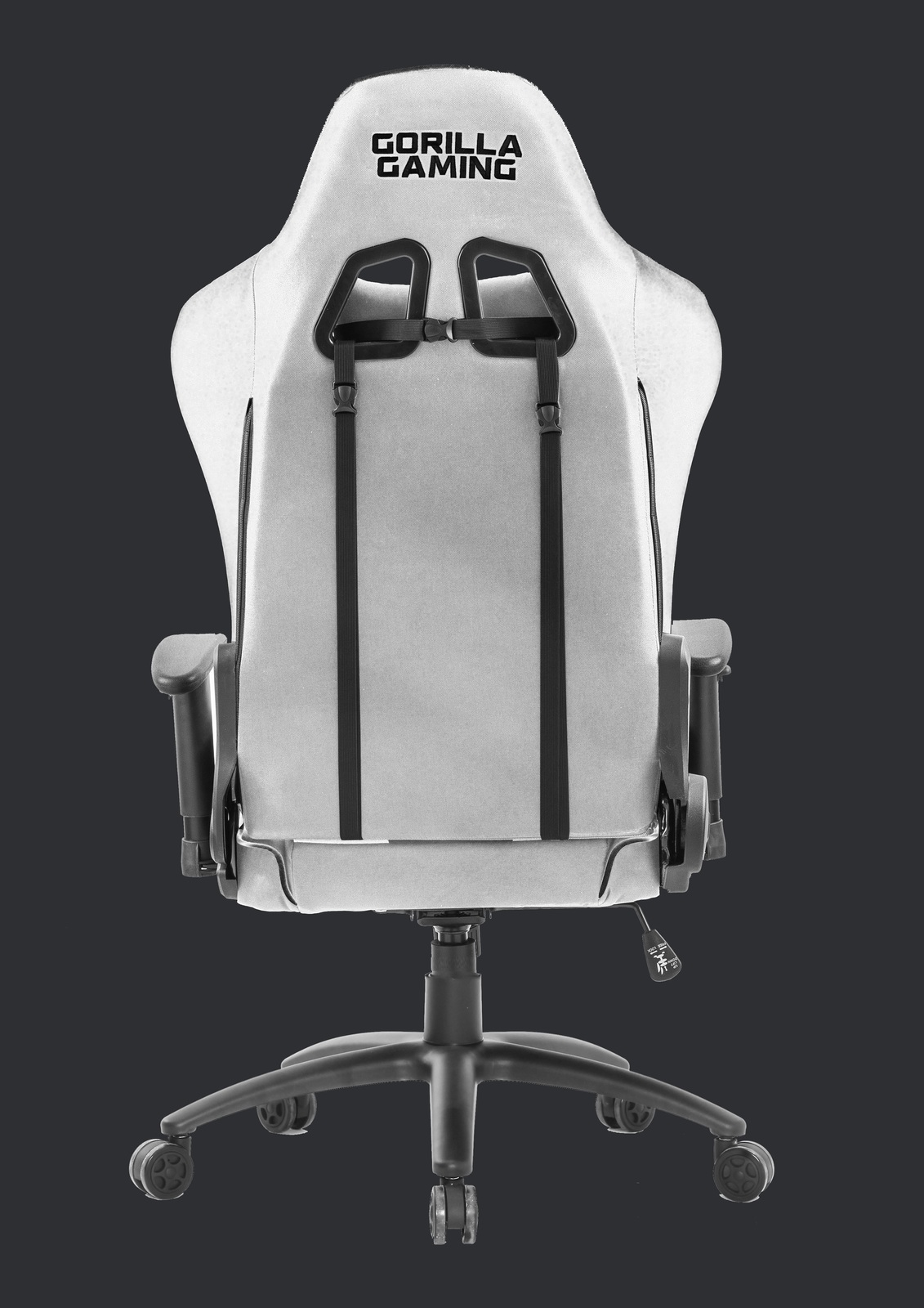 Gorilla Gaming Commander Chair - Grey & Black (Fabric) | | Buy Now | at ...